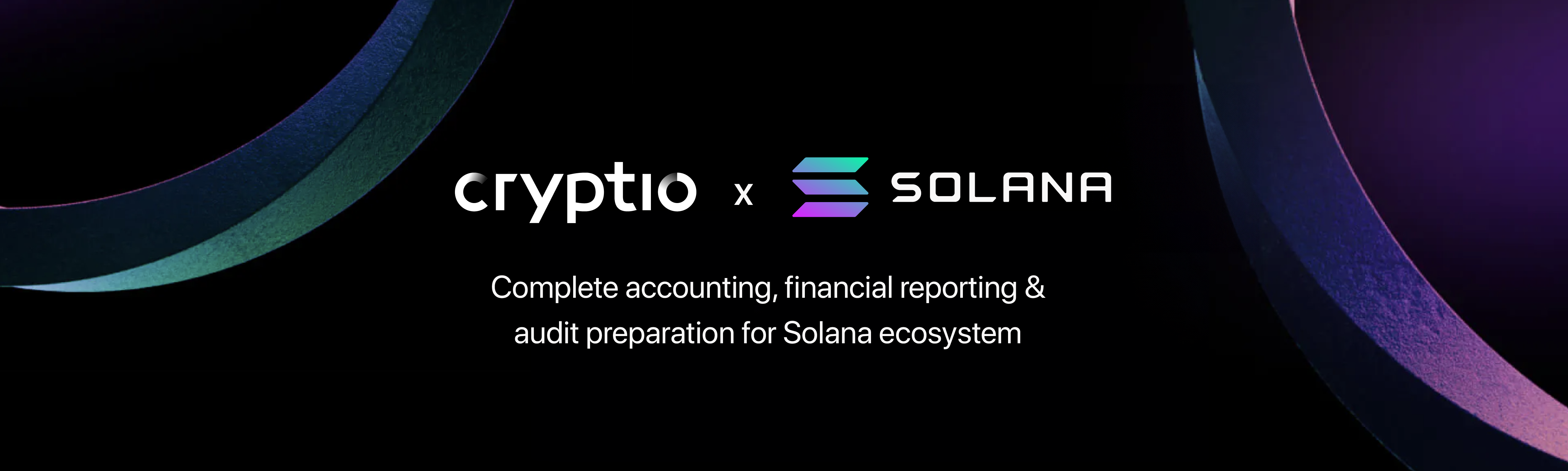 Streamline your Solana financial reporting with Cryptio’s accounting solution & audit-ready data